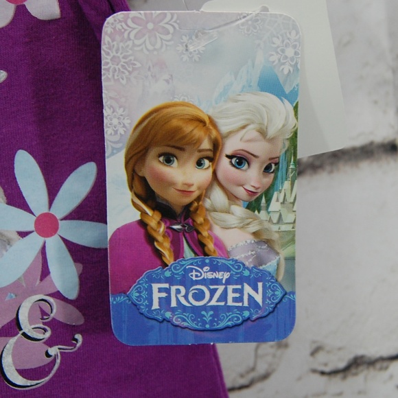 Disney | Matching Sets | Girls 2 Pc Disney Anna Elsa Pant Set | Poshmark